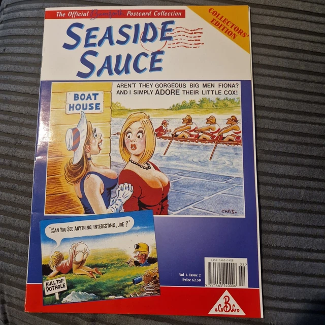 SEASIDE SAUCE MAGAZINE OFFICIAL BAMFORTH POSTCARD COLLECTION Vol 1 Issue 2 £3.50 - PicClick UK