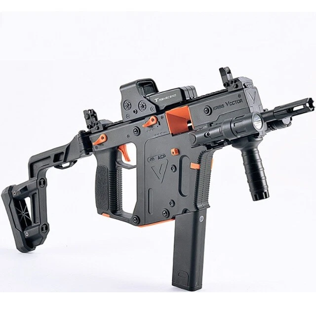 KRISS VECTOR V2 Plastic toy gun water crystal bullet gel ball toy gun £ ...