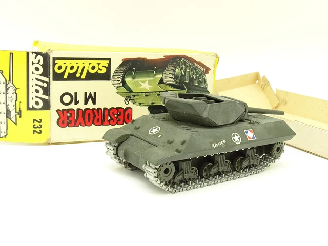SOLIDO MILITAIRE ARMÉE 1/50 - Tank Destroyer M10 Alsace Ref 232 $98.52 ...