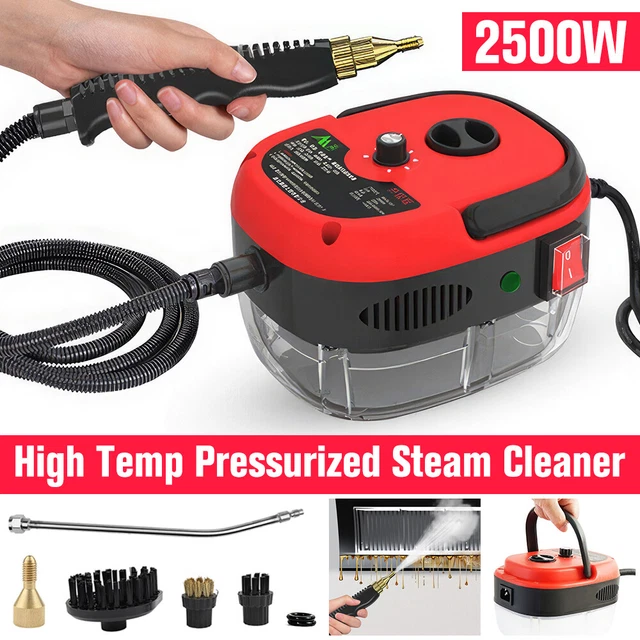 2500W STEAM CLEANER Kitchen Cleaning High Pressure Temperature ...