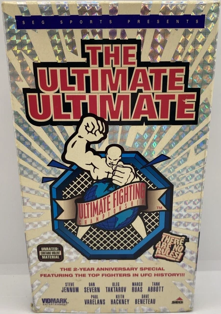 5 THE ULTIMATE Fighting Championship VHS Lot 90s Wrestling Vidmark $99. ...