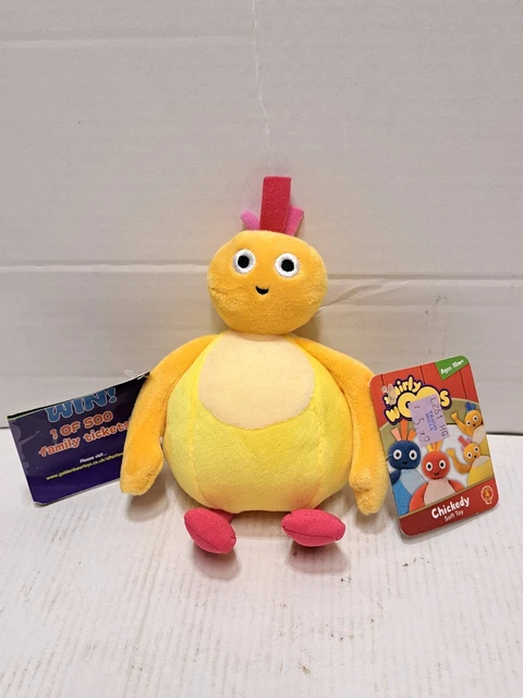 CBEEBIES TWIRLY WOOS Chickedy Chick Soft Plush new with tags rare ...