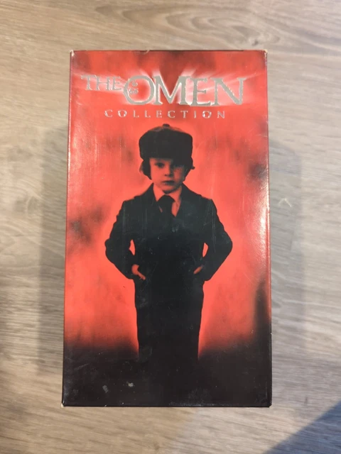THE OMEN: THE Complete Collection (VHS, 2000, 4-Tape Set) $20.00 ...