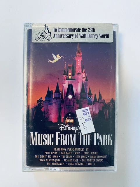 WALT DISNEY MUSIC From The Park Cassette Tape *NEW 25th Anniversary ...