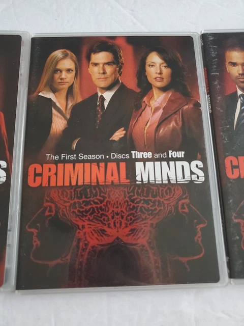 CRIMINAL MINDS THE First Season DVD Paramount Pictures Investigation TV ...