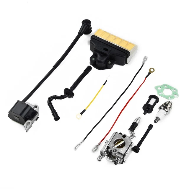 KIT BOBINE D'ALLUMAGE et filtre carburateur pour tron?onneuses Stihl 021 023 02 EUR 31,63 ...
