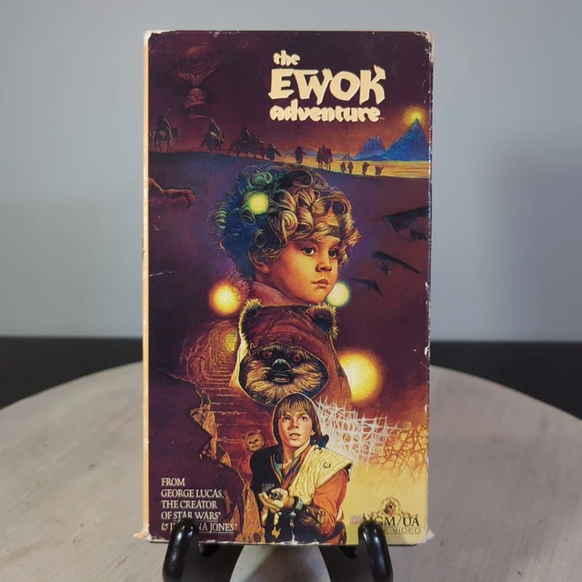 THE EWOK ADVENTURE VHS George Lucas Star Wars Jedi Vintage Movie 1984 £ ...