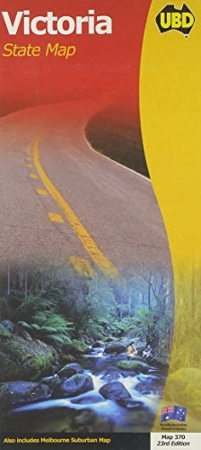 VITTORIA: N. 370 (State Maps S.) Mappa foglio, libro piegato spedizione ...