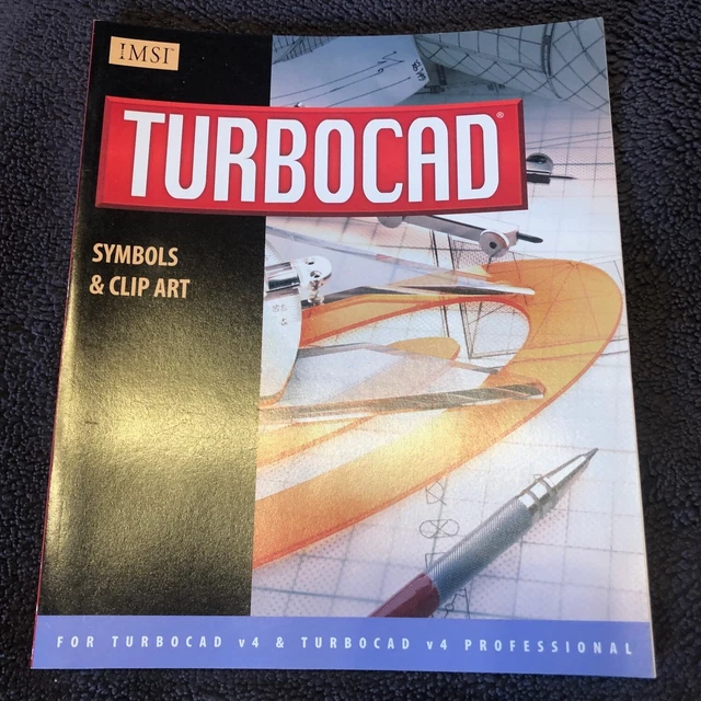 TURBOCAD SYMBOLS AND Clip Art (Version 4) Book £5.00 - PicClick UK