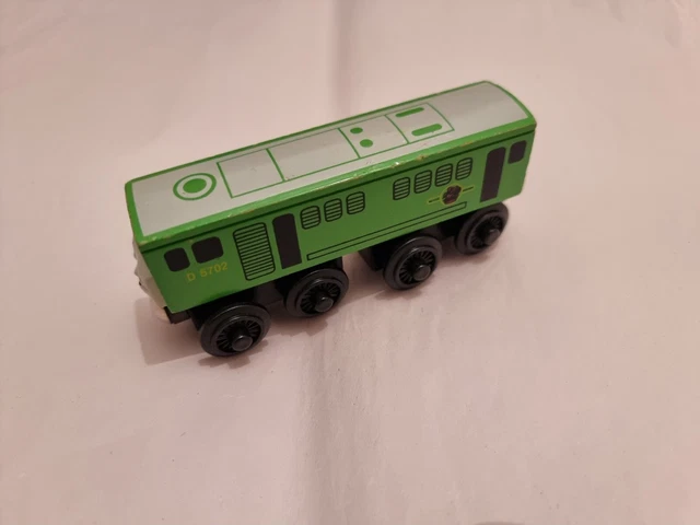 THOMAS THE TANK Engine & Friends WOODEN BOCO WOOD TRAIN 1996 BRITT ...