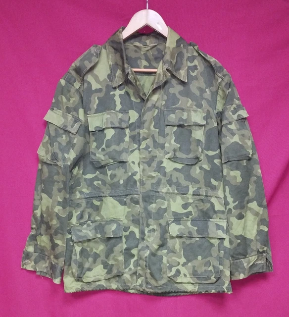 RARE RUSSIA SOVIET Oak Camo BDU Field Uniform Jacket Sz 52-4 USSR RARE ...