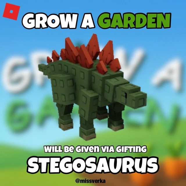 🟢 🦖 STEGOSAURUS 🦖 🎮ROBLOX (Super Fast Delivery🚀!) £7.14 - PicClick UK