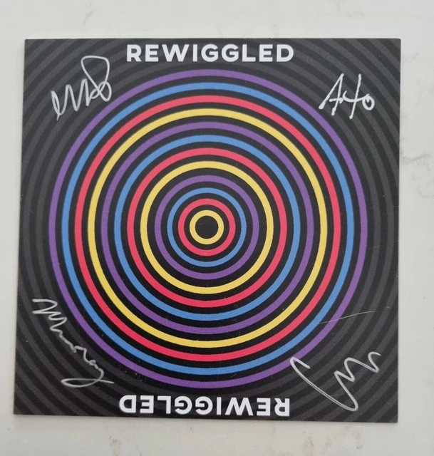 SIGNED THE WIGGLES Cd Brand New Proof Rewiggled Coa Inc Greg Jeff ...