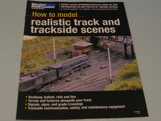 MODEL RAILROADER MAGAZINE - Realistic Track and Trackside Scenes ...