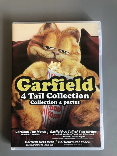 GARFIELD 4 TAIL Collection (DVD, 4-Disc Set) Complete W/ Case $6.00 ...