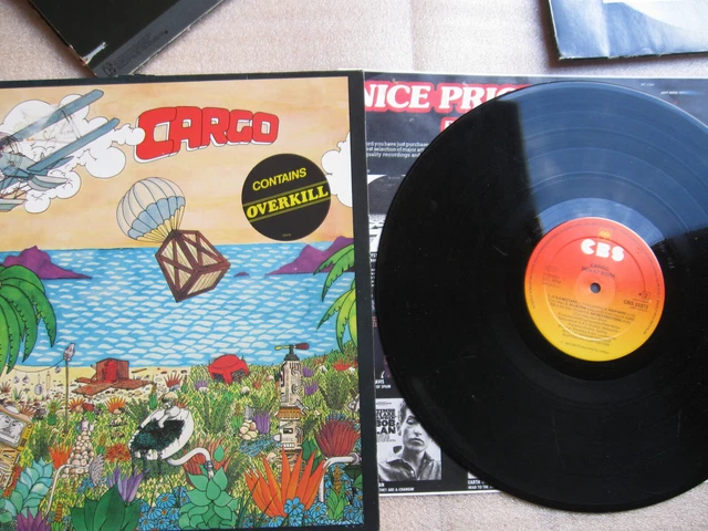 MEN AT WORK Cargo LP Gebraucht CBS Records l Vinyl Schallplatte EUR 4 ...