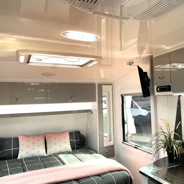 SWITCHED 12V LED Lights Caravan Campervan Interior Ceiling/Roof/Down ...