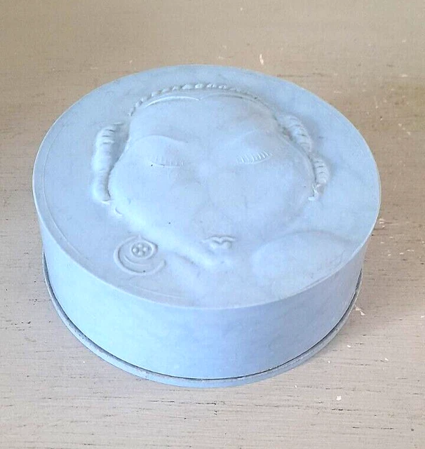 VERY RARE ART Deco 1930's Bakelite Catalin Josephine Baker Powder Box ...