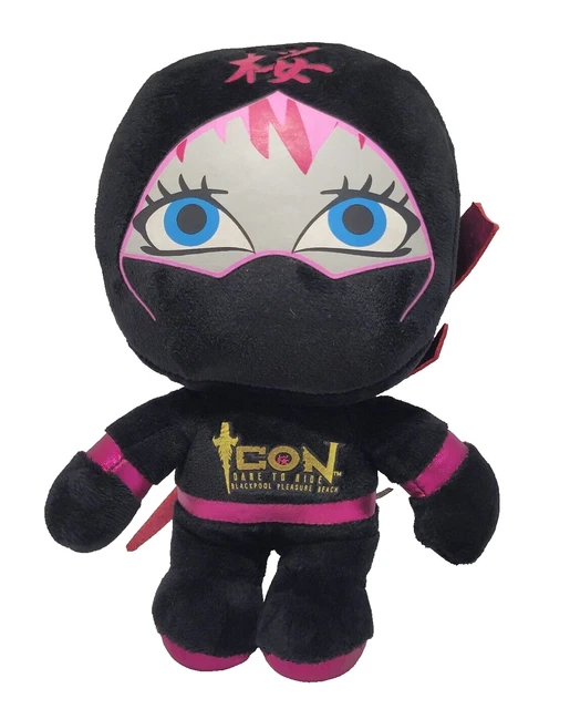 BLACKPOOL PLEASURE BEACH Icon Ride Dare To Ride Cuddly 9"Plush Soft Toy ...