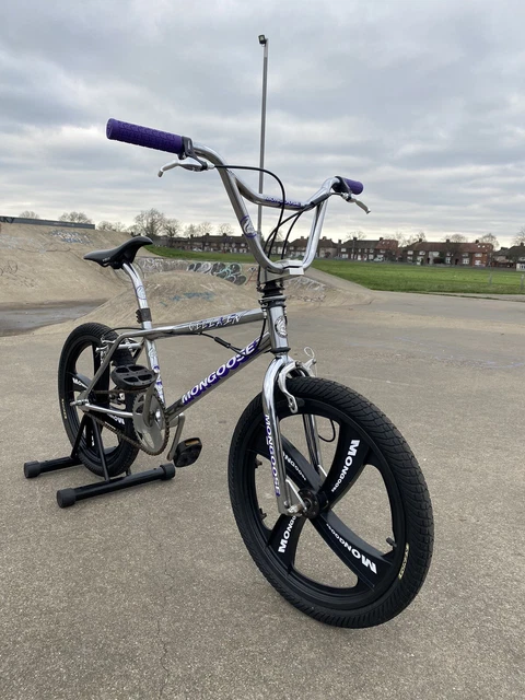 1996 MONGOOSE VILLAIN BMX Chrome. 1990s Mid School BMX. GT Dyno Haro ...