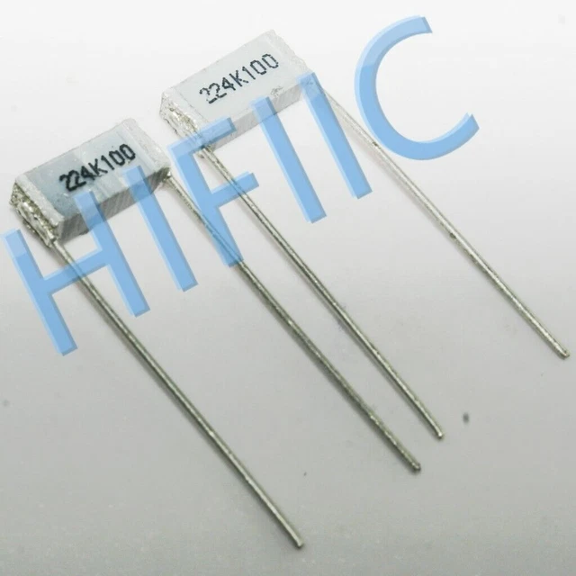 10PCS 0.22UF 100V 224K Thousand layer cake non-inductive film capacitor ...