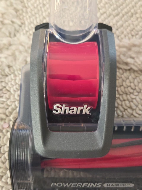 NEW SHARK POWERFINS Hair Pro Self Cleaning Pet Power Brush Vacuum ...