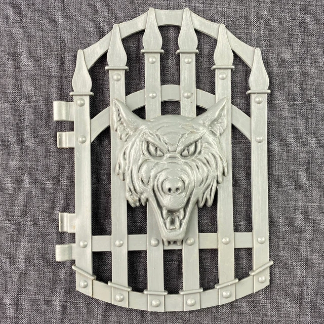 MOTU HE-MAN SNAKE Mountain Wolf Gate Door Part 1983 Masters Universe ...