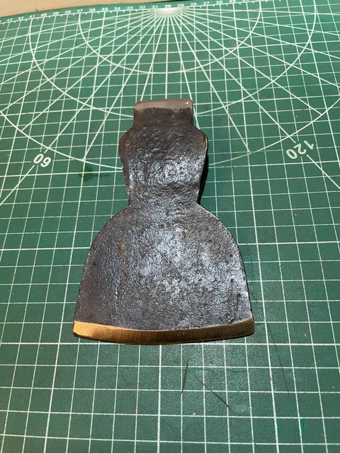 VINTAGE OLD ENGLISH Kent Pattern Axe/Hatchet Head Restored Sharpened ...