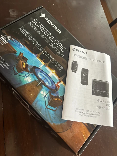 PENTAIR SCREENLOGIC2 INTERFACE and Wireless Connection Kit Part# 522104 ...