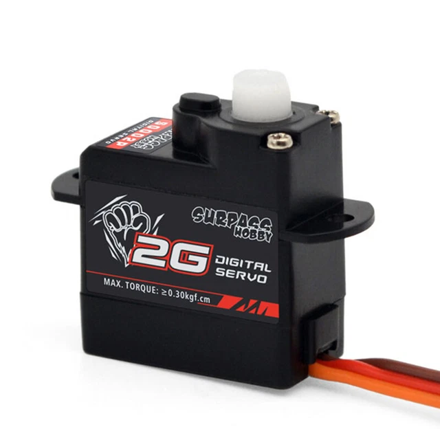 MICRO MINI DIGITAL Servo 2G Plastic Gear for RC Airplane Auto Car Boat ...