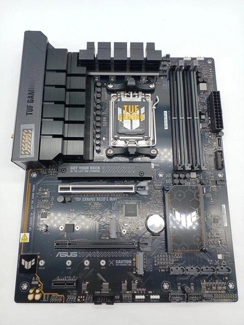 ASUS TUF GAMING B650-E WiFi ATX Motherboard for AM5 Ryzen 7000/8000G ...