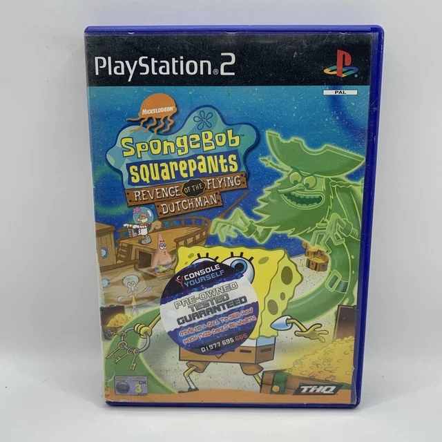 SPONGEBOB SQUAREPANTS: REVENGE of the Flying Dutchman PS2 2002 Action ...