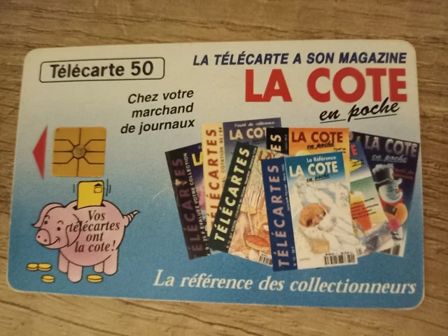 CARTE TELEPHONIQUE MAGAZINE La Cote - Telecarte 50 EUR 0,99 - PicClick FR