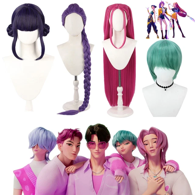 KIDS GIRLS K-POP: Demon Hunters Rumi Cosplay Costume+Sword Weapons Toy ...