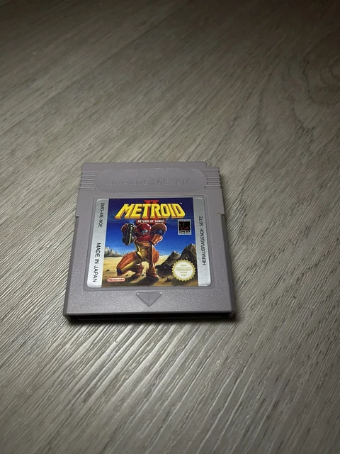 NINTENDO GAME BOY Metroid 2 II Return of Samus EUR 31,50 - PicClick DE