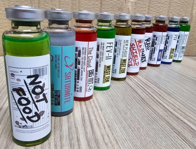 FALLOUT STYLE LABOR Probenflasche Requisite - Rad Away, kein Essen ...