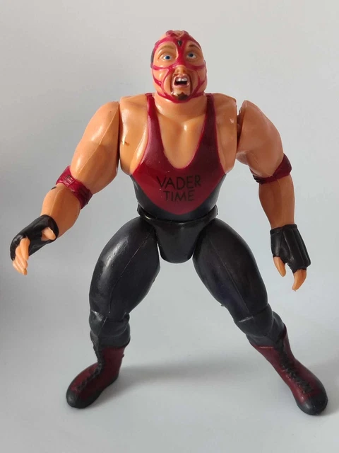 VINTAGE FIGURINE WWF BIG VAN VADER 1996 JAKKS PACIFIC 15cm WWE Wrestler ...