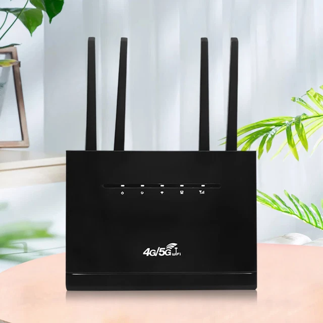 ROUTER 4G CPE WIFI router modem 300 Mbps con slot scheda SIM RJ45 WAN ...