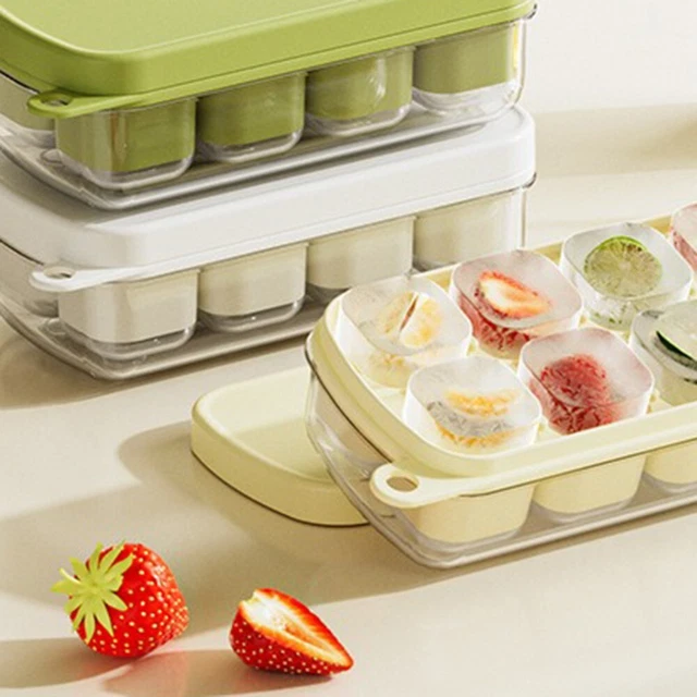 BOÎTE DE RANGEMENT à glaçons pratique pour congeler jus boissons ...