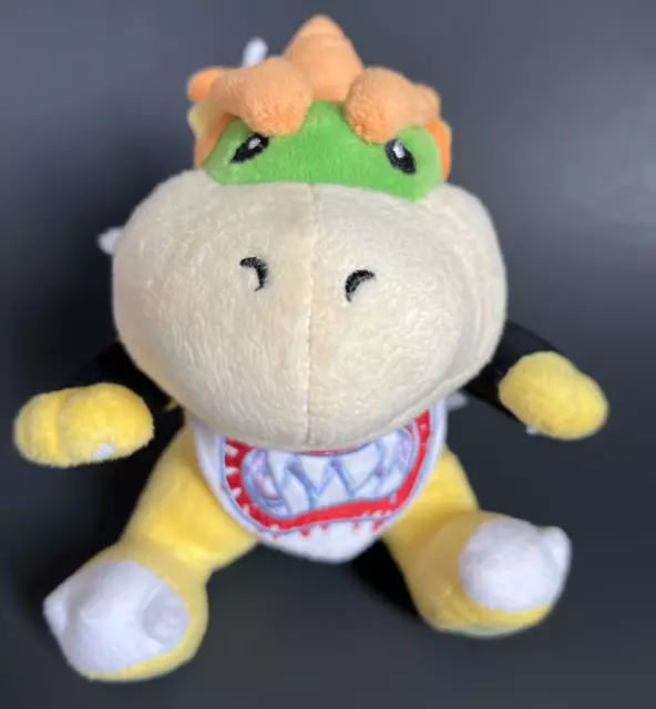 Official Sanei Super Mario Bowser Jr Plush 7 Nintendo Japan Rare 2009
