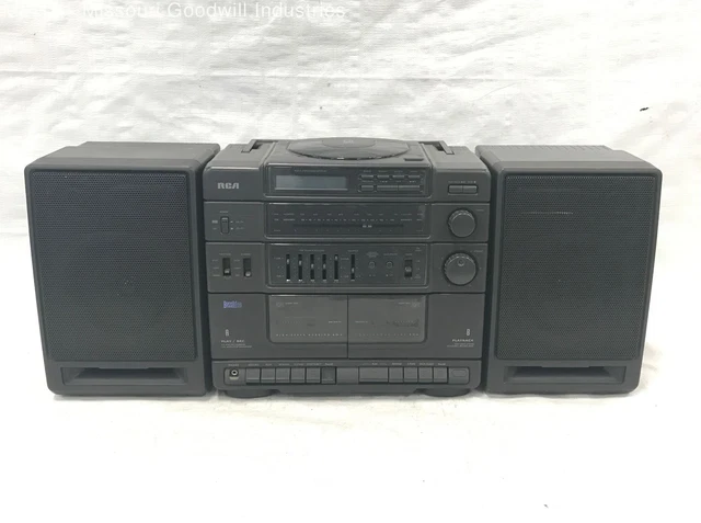 VINTAGE RCA AM/FM Stereo Cassette Tape Recorder & CD Player £22.58 ...