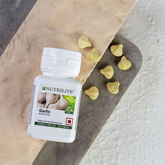 AMWAY GARLIC 60 Tablets For Heart & Wellnes Support Fresh Stock ...
