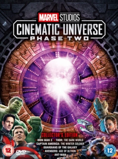 NEW MARVEL STUDIOS Cinematic Universe Phase 2 (6 Films) DVD [2018] $102 ...