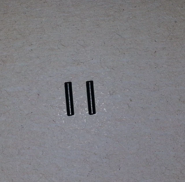 2 PCS FLIP KEY BLADE SPLIT Roll PIN W:1.7MM X L:8MM Fits VW AUDI Ford ...
