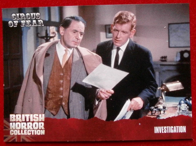 BRITISH HORROR - Card #90 - Circus of Fear - INVESTIGATION £3.99 ...
