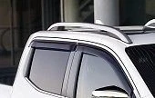 NISSAN NAVARA NP300 D23M Double cap Window Wind/Rain Deflectors Set ...