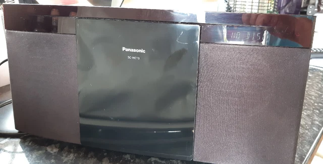 PANASONIC SC-HC19 COMPACT Stereo System CD DAB FM Radio USB Portable ...