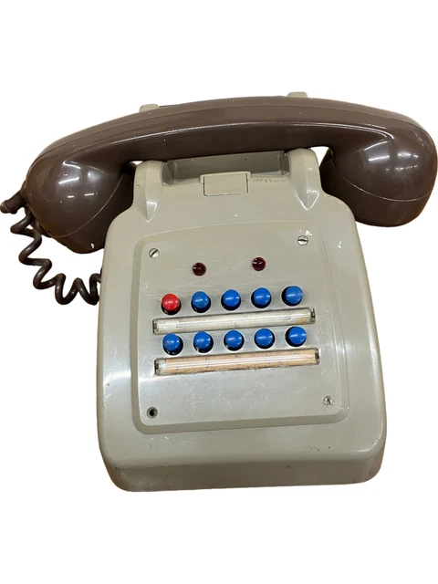VINTAGE CORDED TELEPHONE With Push Button Keypad Retro Style Phone £10. ...