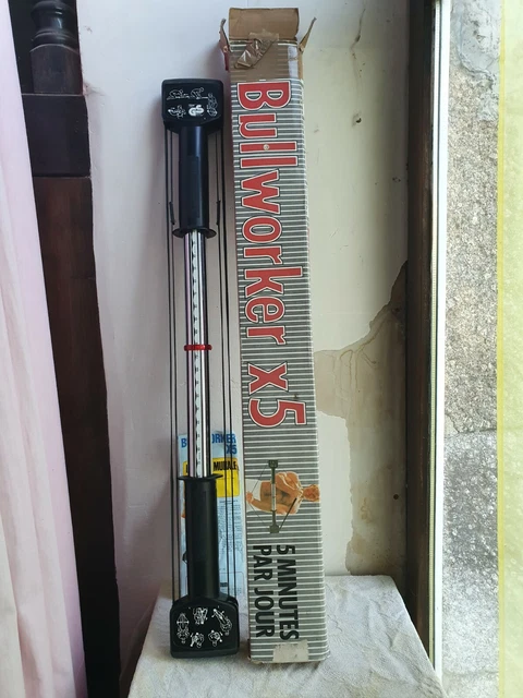 VINTAGE BULLWORKER X5 en boite avec Planche mural en Français 1980 EUR ...