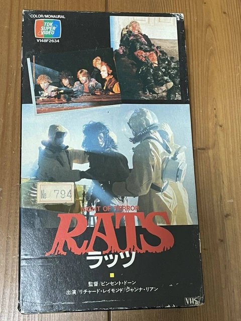 DVD UNRELEASED OUT Of Print Vhs Rare Video Rats 1983 Italian Movie ...